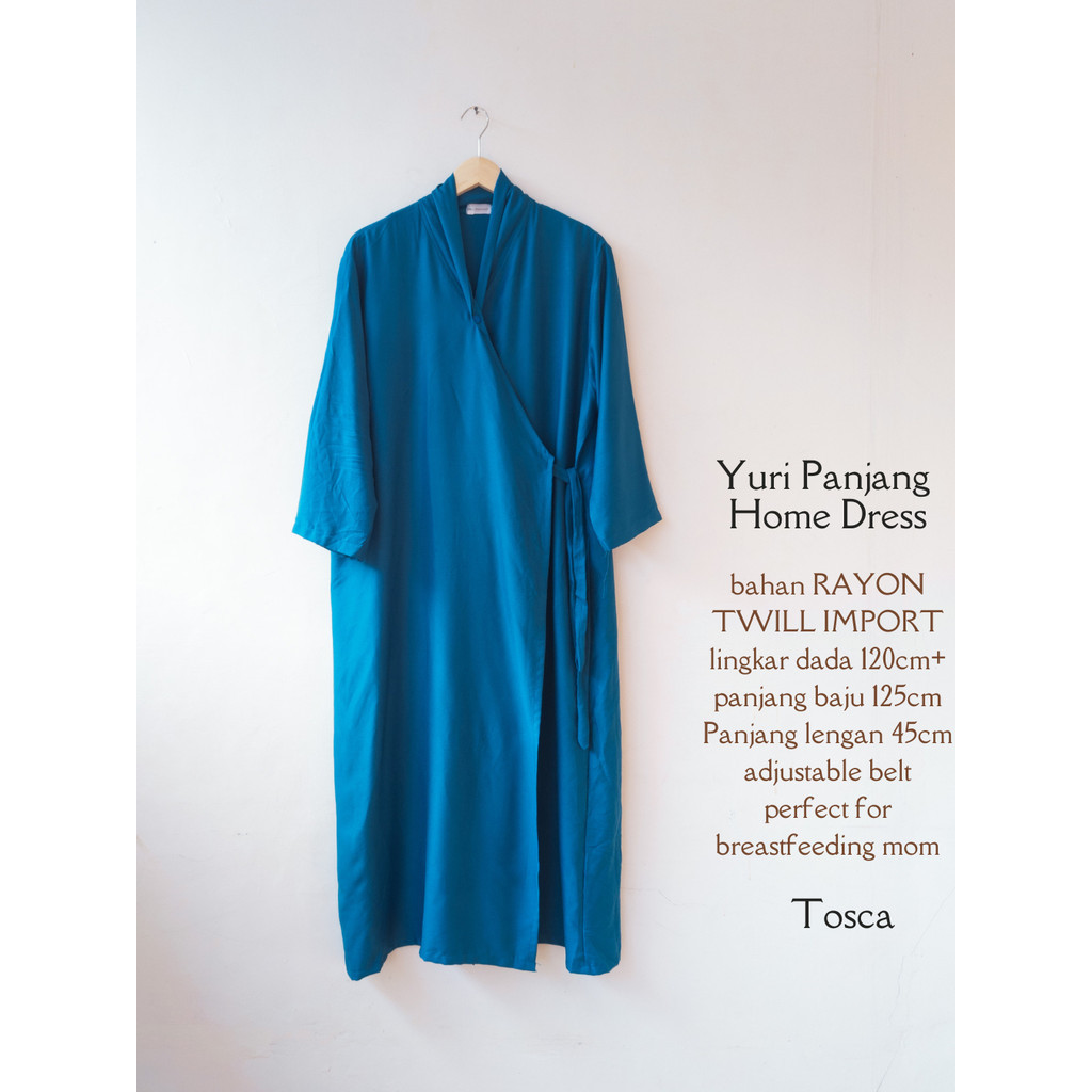 Jual RAYON TWILL YURI PANJANG HOMEDRESS KIMONO Daster Busui Lahiran ...