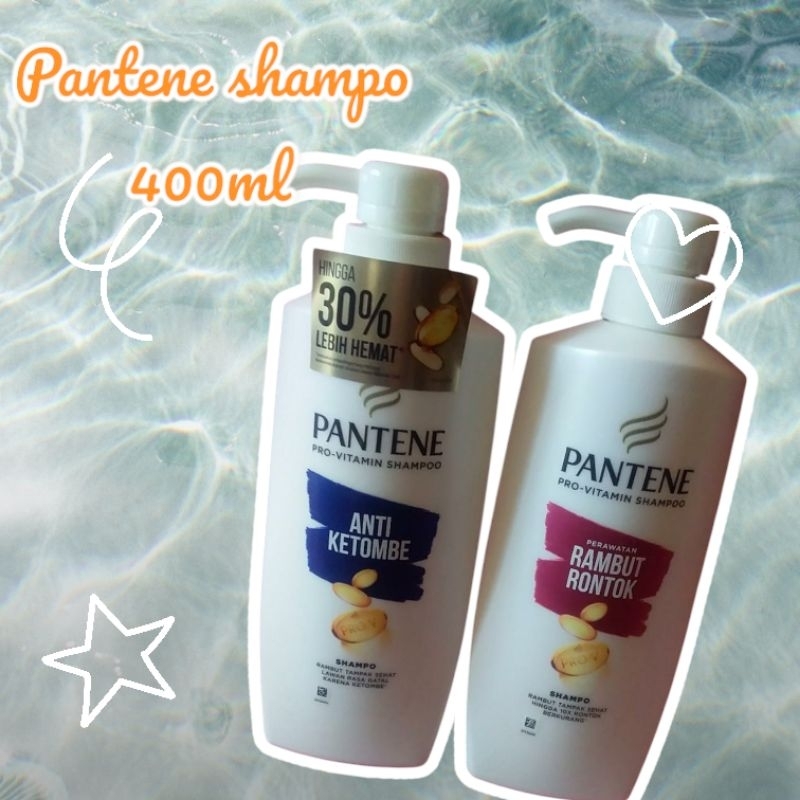 Jual Shampo Pantene hairfall 400ml / shampo pantene anti dandruf 400ml ...