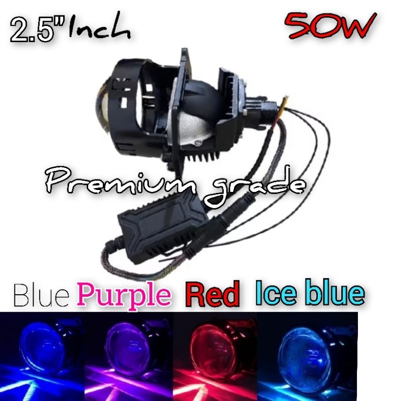 Jual biled headlamp biled projector motor dan mobil 90w include demon ...