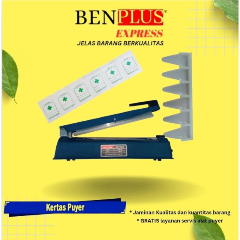 Jual Paket Implus Sealer 30 cm+kertas puyer+Sendok puyer | Shopee Indonesia