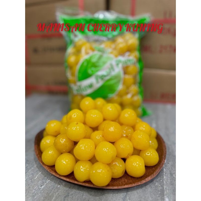 Jual MANISAN CHERRY KUNING 500 Gr | Shopee Indonesia