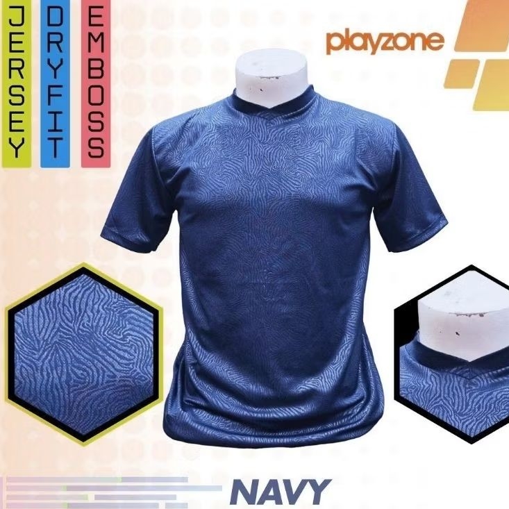 Jual KAOS DRY FIT JERSEY MOTIF EMBOSS - KAOS OLAH RAGA LARI RUNNING - KAOS BOLA DRYFIT | Shopee ...