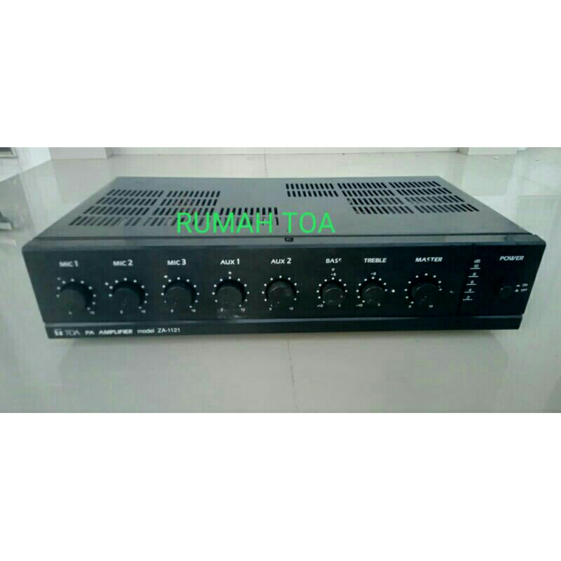 Jual Ampli TOA ZA-1121 / 120 watt - max 180 watt. Barang bekas, normar ...