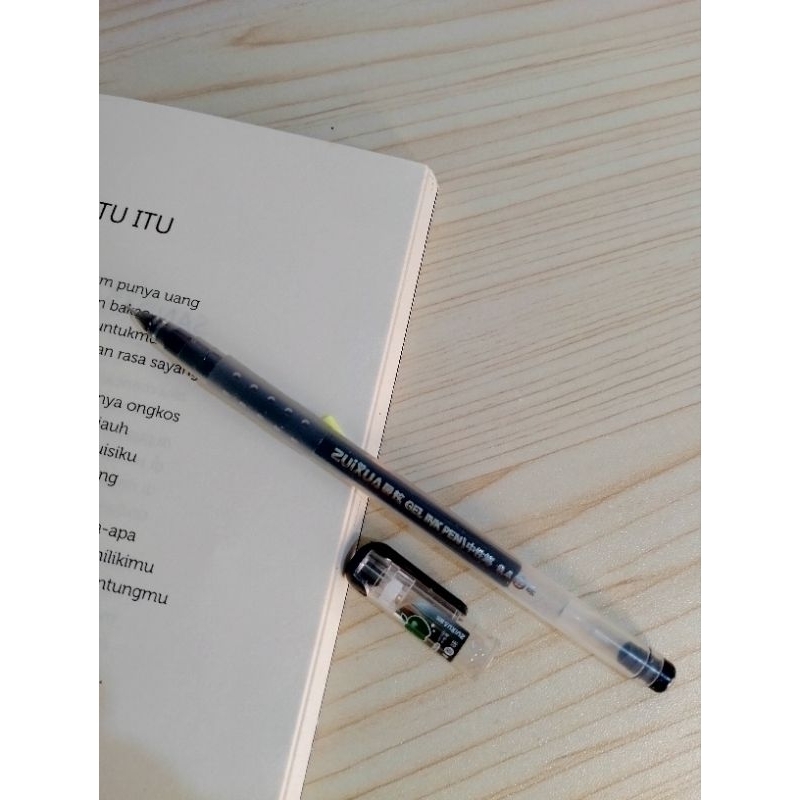 Jual Pulpen Gel Zuixua | Pulpen Apel Isi 12 pcs | Shopee Indonesia