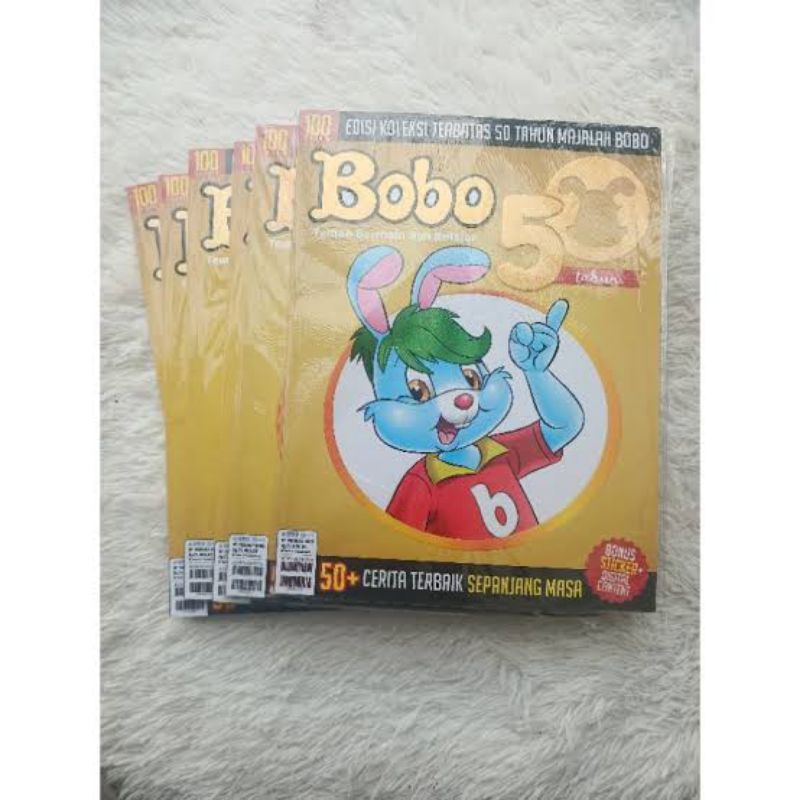 Jual majalah bobo edisi 50 ulang tahun koleksi terbatas | Shopee Indonesia