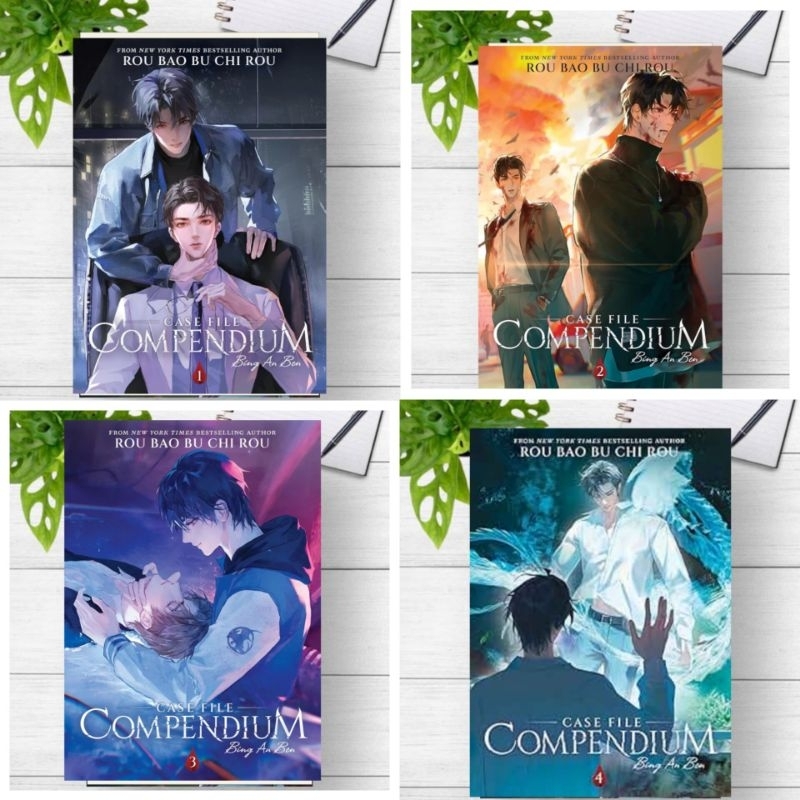Jual novel case file compedium vol 1-4 (english) | Shopee Indonesia