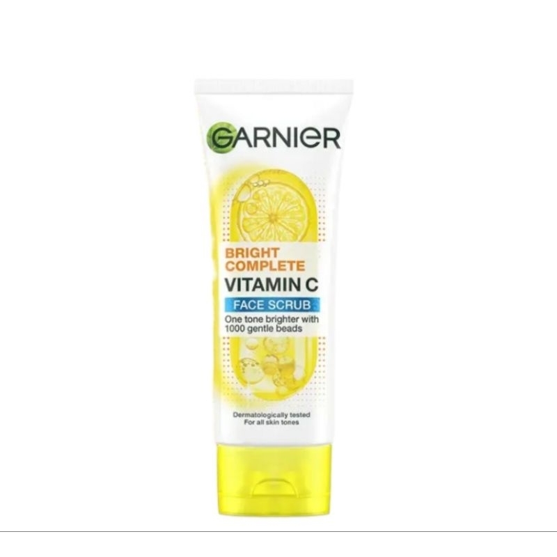 Jual GARNIER BRIGHTCOMPLETE SCRUB 100ML (PEMBERSIH WAJAH/SABUN MUKA ...