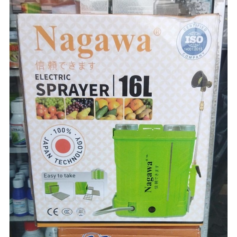 Jual Nagawa 16 liter - Tangki Sprayer Elektrik / alat semprot Cba ...