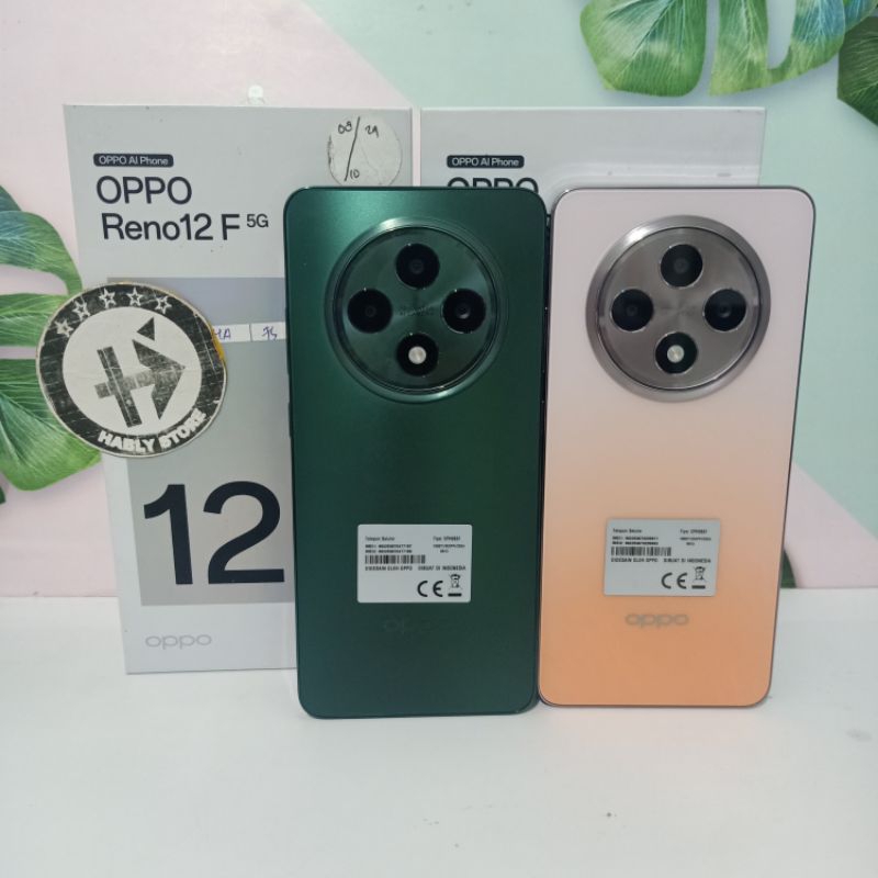 Jual OPPO RENO 12F 5G 12/512 dan 12/256 SECOND FULLSET | Shopee Indonesia