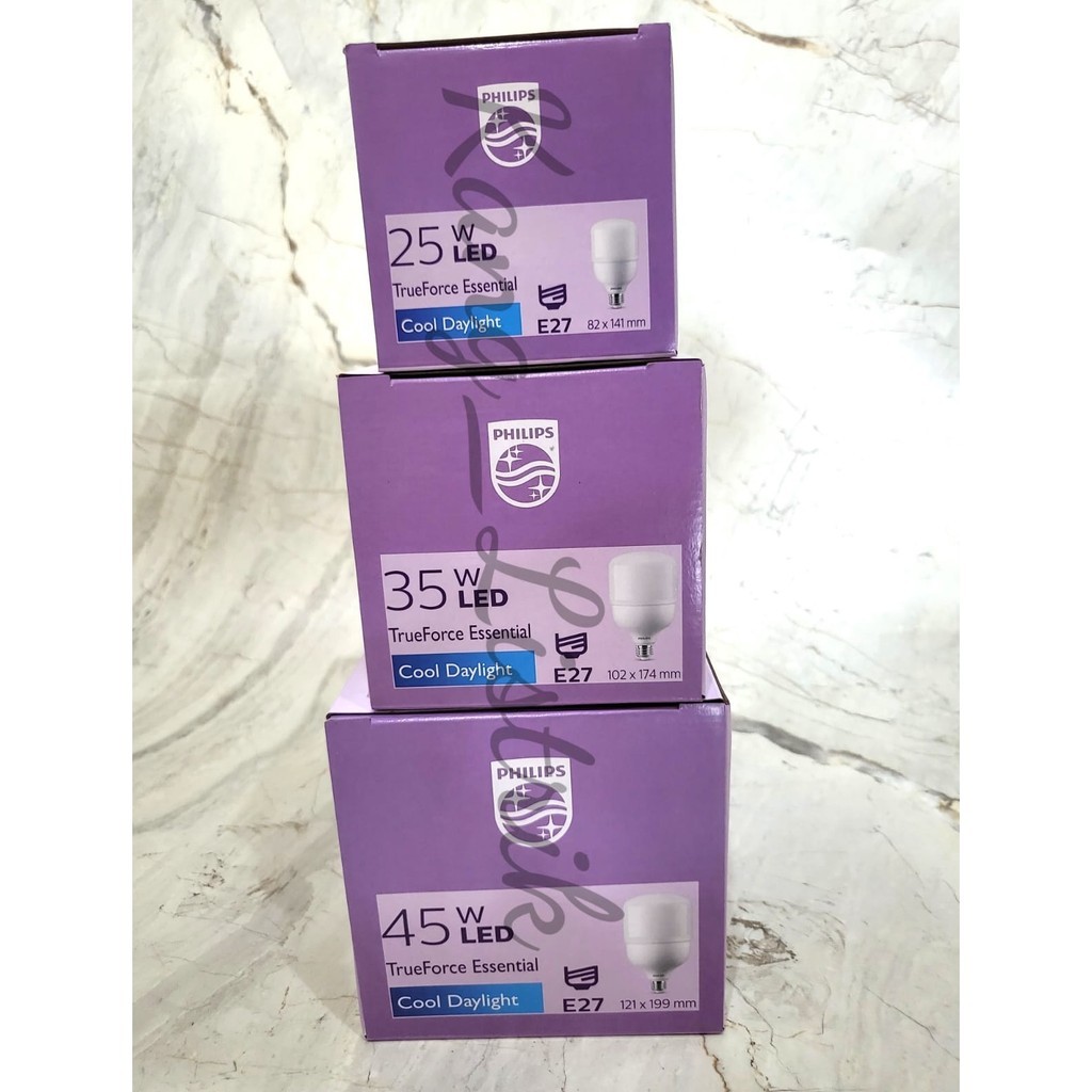 Jual BOHLAM LAMPU KAPSUL LED PHILIPS TRUEFORCE ESSENTIAL Philips TForce Essential 2W 25W 35W 45W ...