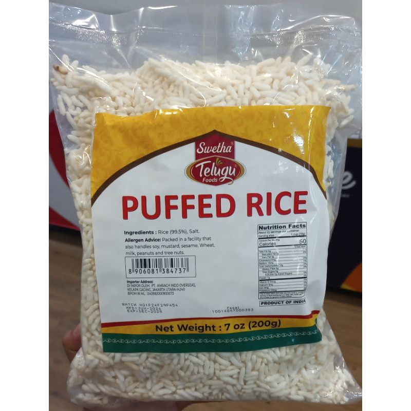 Jual Swetha Telugu Foods Puffed Rice | Shopee Indonesia