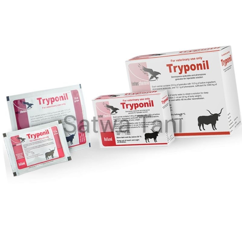 Jual Tryponil obat parasit darah, surra dan theileriosis | Shopee Indonesia