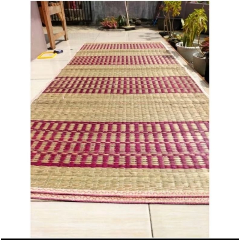 Jual TIKAR MENDONG 75 (150×190cm) ASLI JUMBO TEBAL SAMAK TIKAR TENUN ...