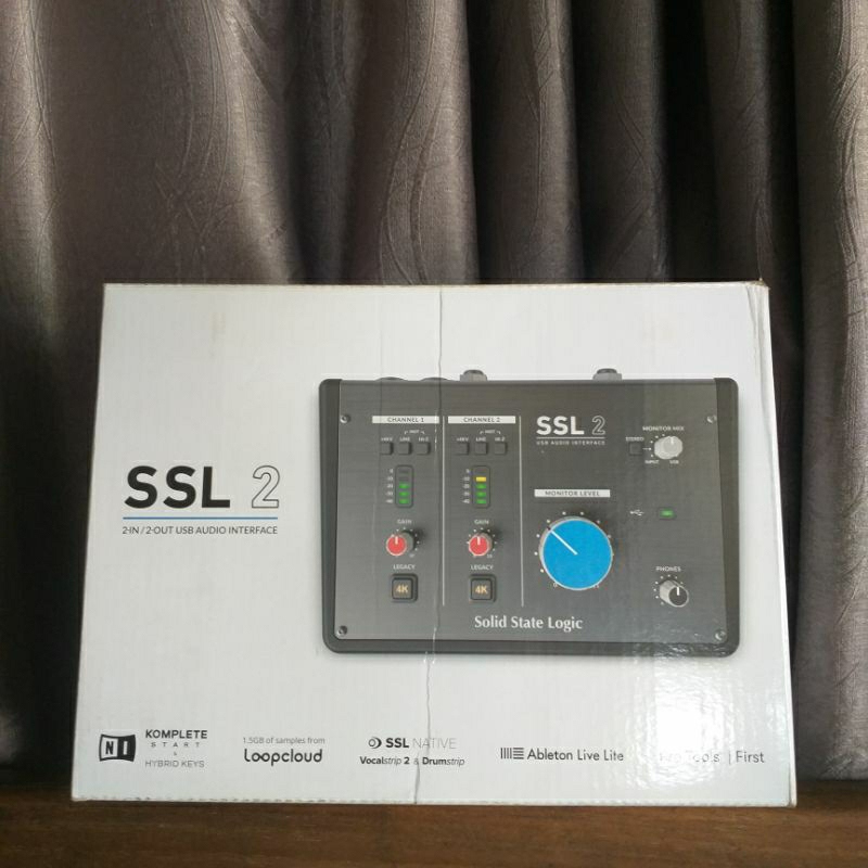 Jual soundcard solid state logic SSL 2+ SSL 2 plus | Shopee Indonesia