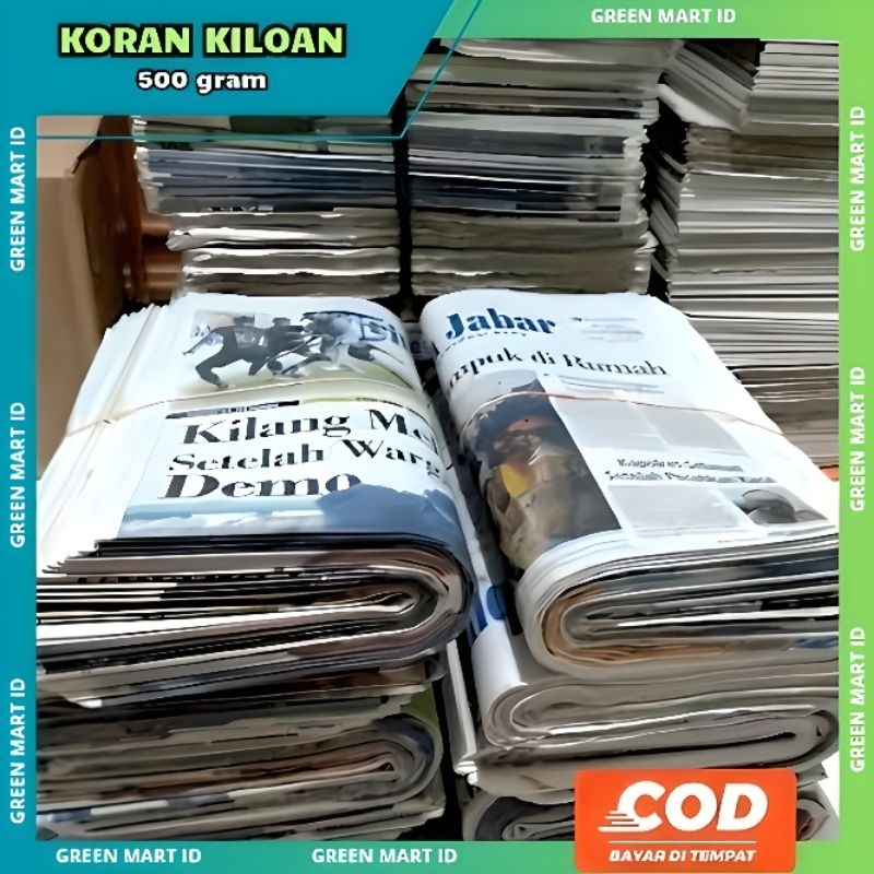 Jual Koran Lama Lokal/China/Korea Kondisi Baru Kiloan (500 gram ...