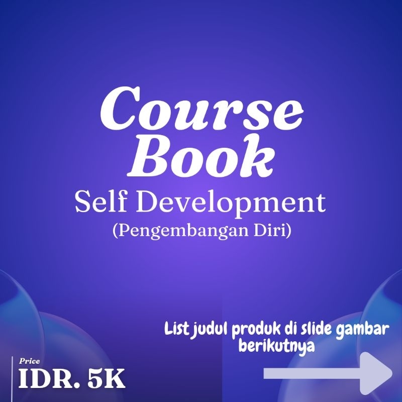 Jual E-Course Pengembangan diri | Shopee Indonesia