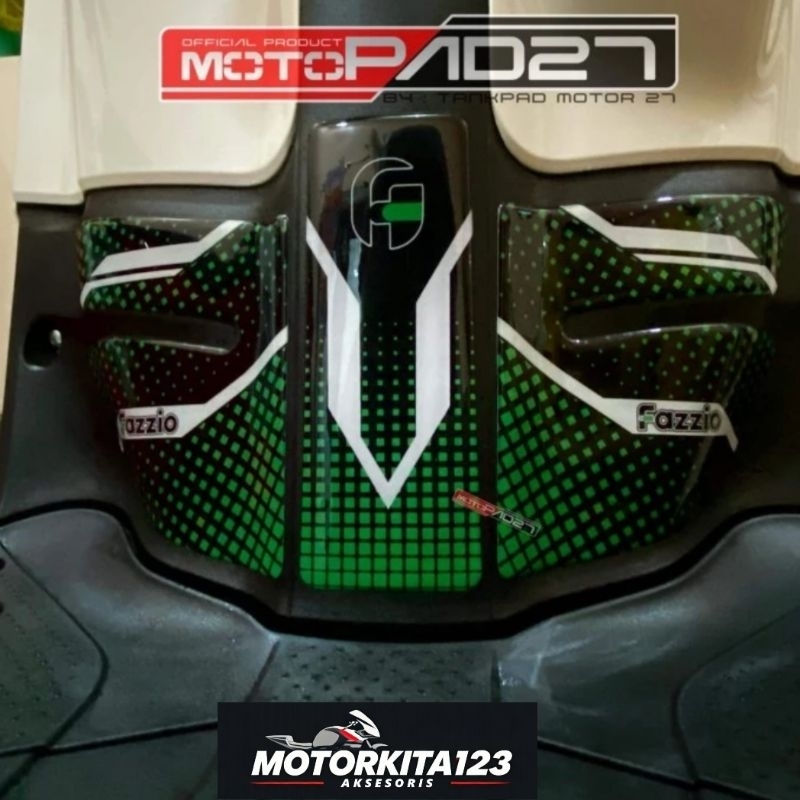 Jual Stiker Stiker Timbul body Deckpad Deck Motor Yamaha Fazzio Fazio ...
