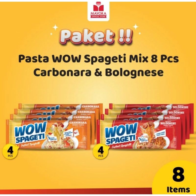 Jual WOW SPAGETTI VIRAL PAKET 8 PCS | Shopee Indonesia