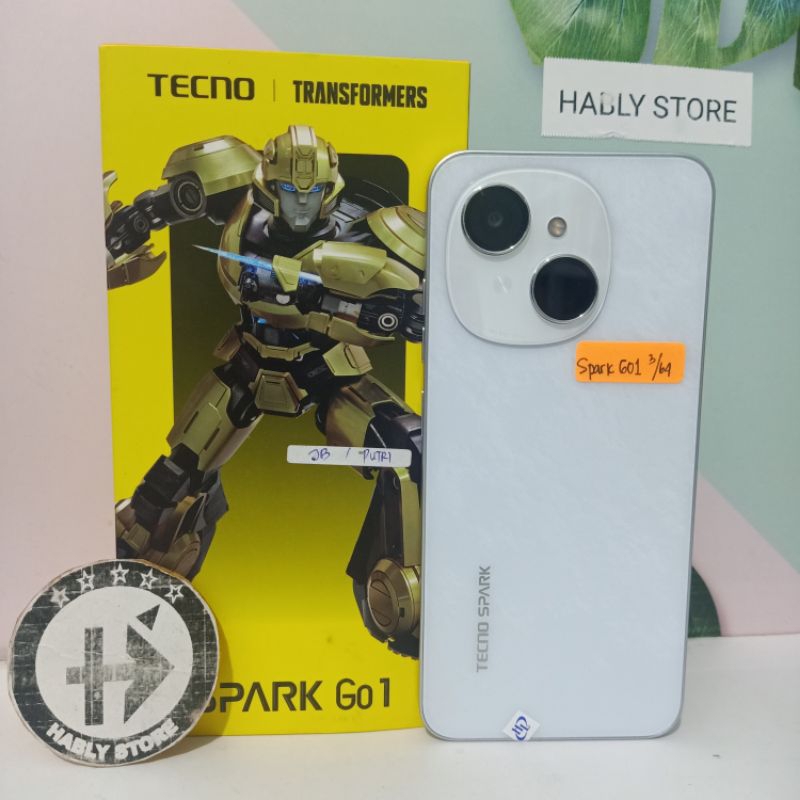 Jual Tecno Spark Go 1 Ram 3 64gb Second Fullset Original Shopee Indonesia