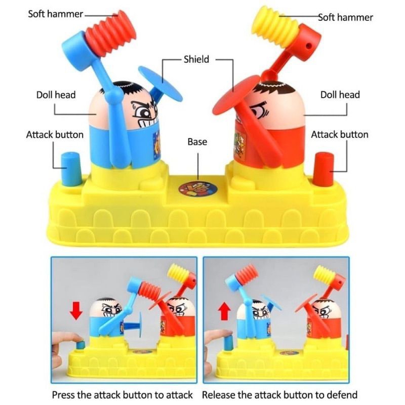 Jual Mainan Hammering Game Battle Kemasan Kantong | Shopee Indonesia