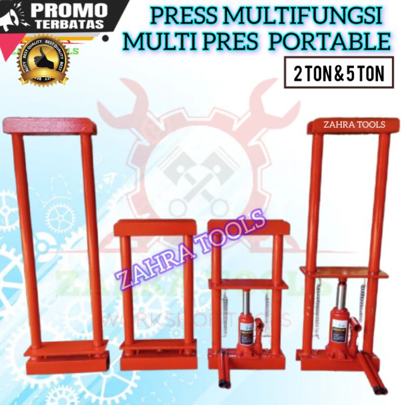 Jual PRESS Hidrolik Portable Alat press multipressportable laker buka ...