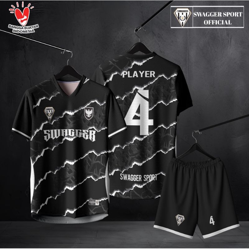 Jual Swagger Jersey Futsal Gratis Custom Full Printing | Shopee Indonesia