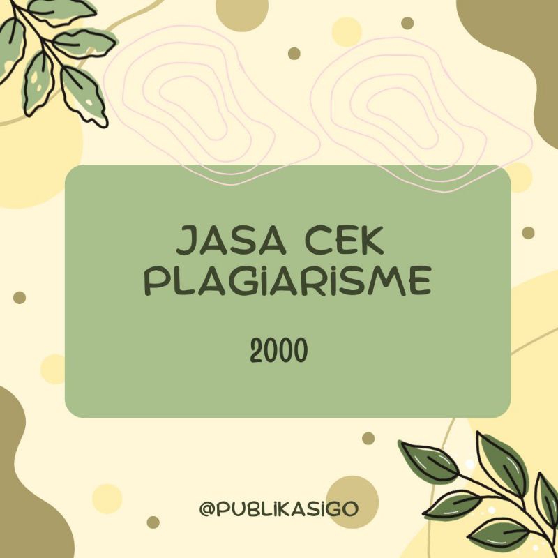 Jual jas@ cek pl@giarism | Shopee Indonesia