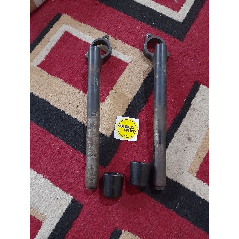 Jual stang stir ninja rr new old set balancer jalu stang original ...