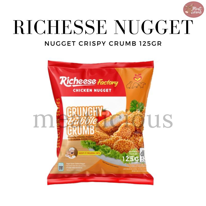 Jual RICHEESE NUGGET CRUNCHY CRUMB 125gr | Shopee Indonesia
