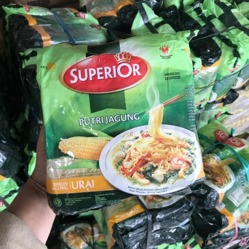 Jual MIE SUPERIOR MIE BIHUN PUTRI JAGUNG 335g | Shopee Indonesia