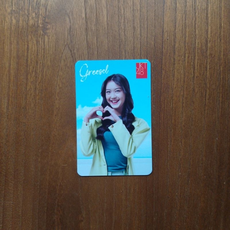 Jual Photocard Greesel JKT48 - JKT48 x JTrust V2 | Shopee Indonesia