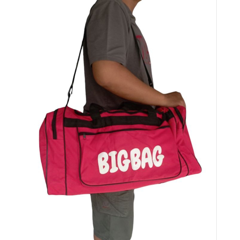 Jual TAS TRAVEL JUMBO MERAH PANJANG MURAH DAN BAGUS | Shopee Indonesia
