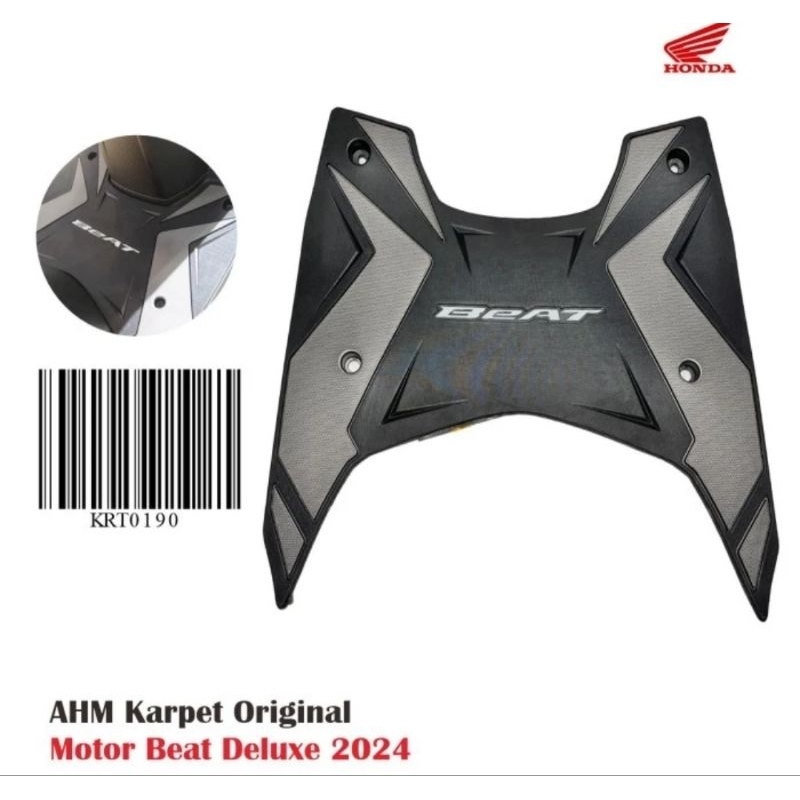 Jual Pijakan alas kaki karpet Motor ORI Original AHM Honda Beat Street CBS ISS Deluxe 2020, 2021 ...