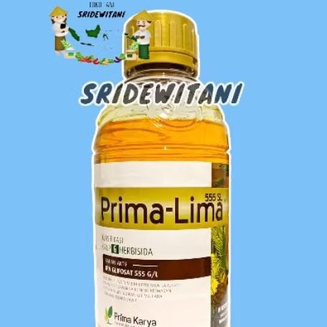 Jual OBAT RUMPUT AMPUH SAMPAI KE AKAR NYA HERBISIDA PRIMA LIMA 555 SL 1 ...