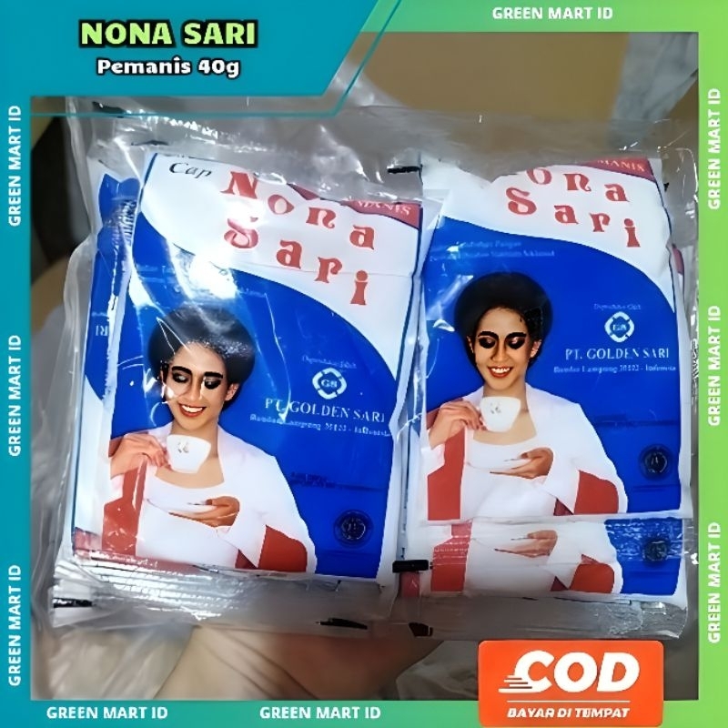 Jual Nona Sari - Pemanis Pengganti Gula 40g - Manis Alami | Shopee ...