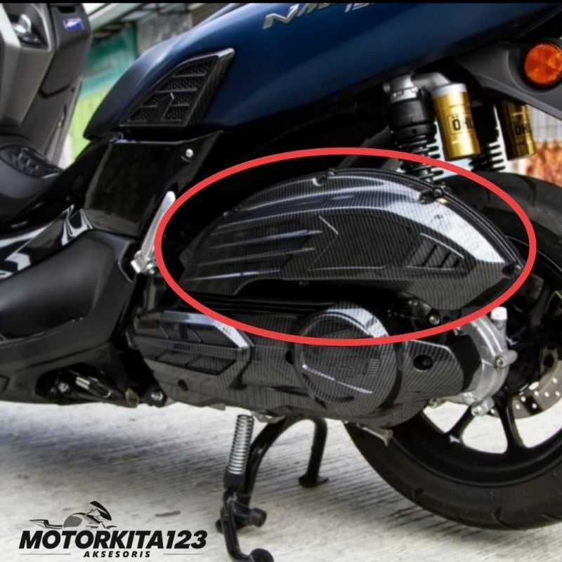 Jual Cover Carbon NEMO dan MHR Variasi Tutup Hawa Filter Yamaha Nmax ...