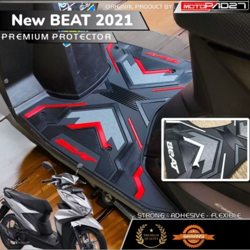 Jual Pijakan Alas Kaki Karpet Motor Honda Beat Street CBS ISS deluxe tahun 2020ahir 2021 2022 ...