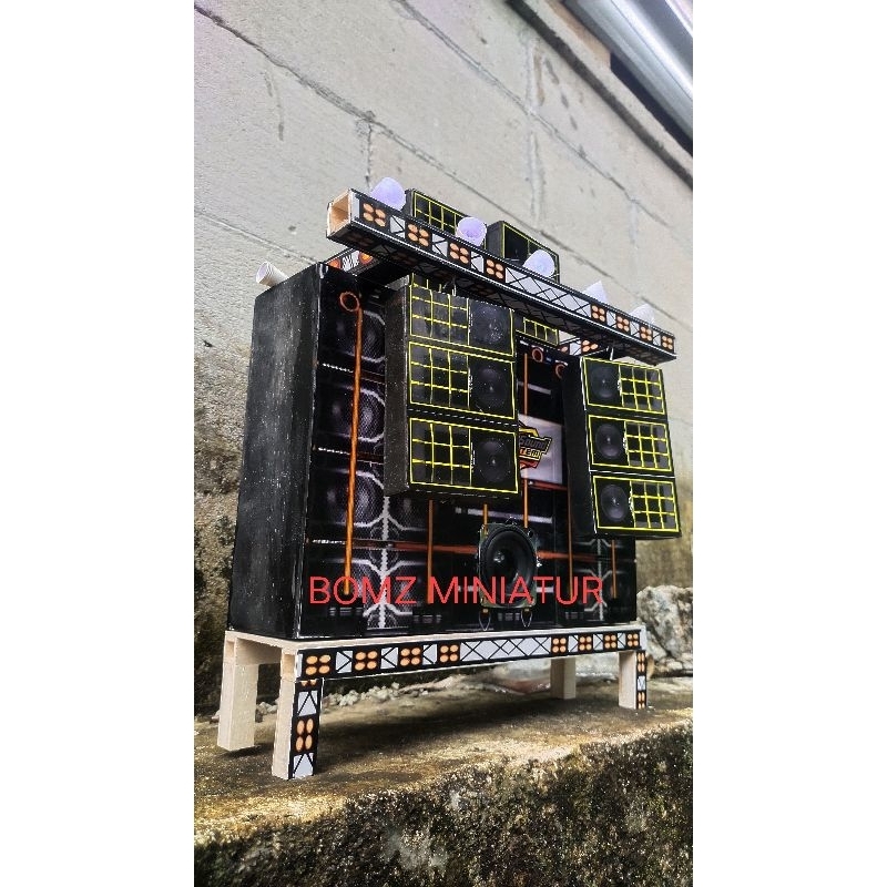 Jual Bomz Miniatur Miniatur sound horeg fulll bass+bloetoeth | Shopee ...