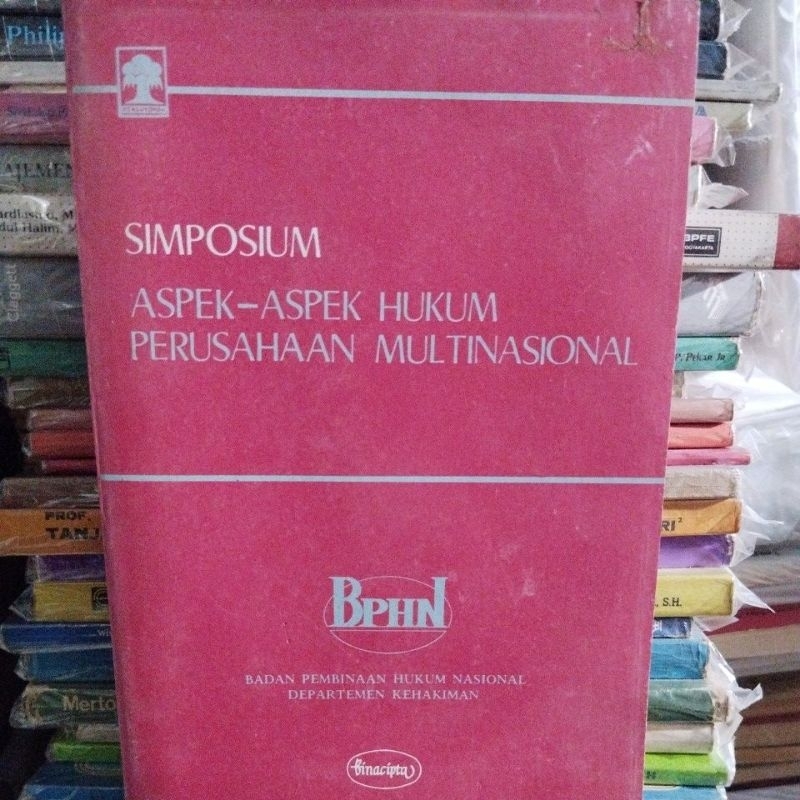 Jual Original Buku Simposium Aspek-aspek Hukum Perusahaan Multinasional by BPHN | Shopee Indonesia