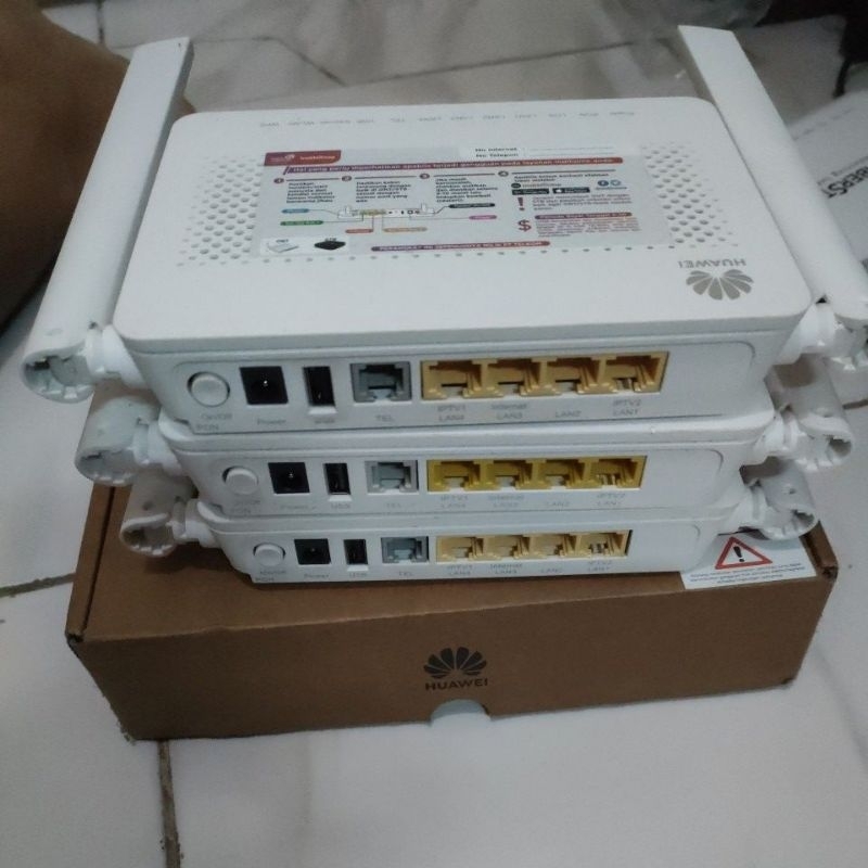Jual modem router Huawei HG8145V5 port biru bekas berkualitas | Shopee Indonesia