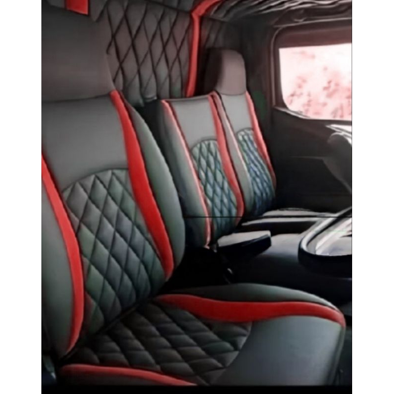 Jual SARUNG JOK MOBIL TRUK CANTER, RAGASA, DINA, DUTRO,GIGA, ELF MACAN ...