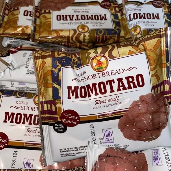 Jual AOKA KUKIS SHORTBREAD MOMOTARO (Per Pcs) | Shopee Indonesia