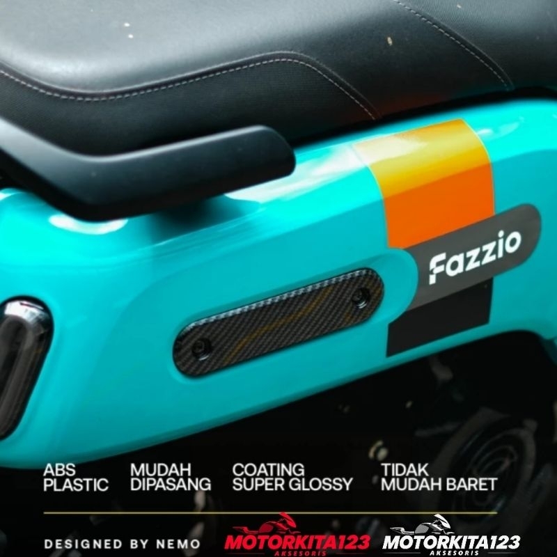 Jual Cover Carbon Nemo Panel body bodi samping kanan kiri Motor Yamaha ...