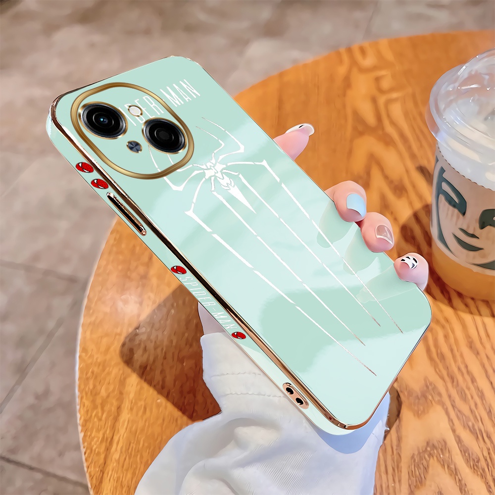 Jual Casing Untuk Tecno Spark Go 1 Luxury Plating TPU Soft Case Marvel ...