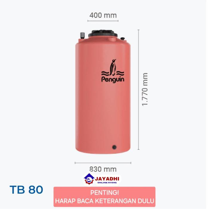 Jual Tandon Penguin TB 80 - 800L / Toren Tangki AIr Plastik Ekstra ...
