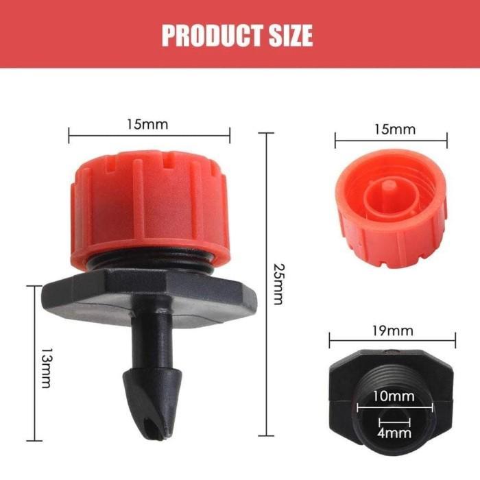 Jual Drip Putar / Drip Putar 8 Lubang / Drip Putar / Adjustable Dripper ...