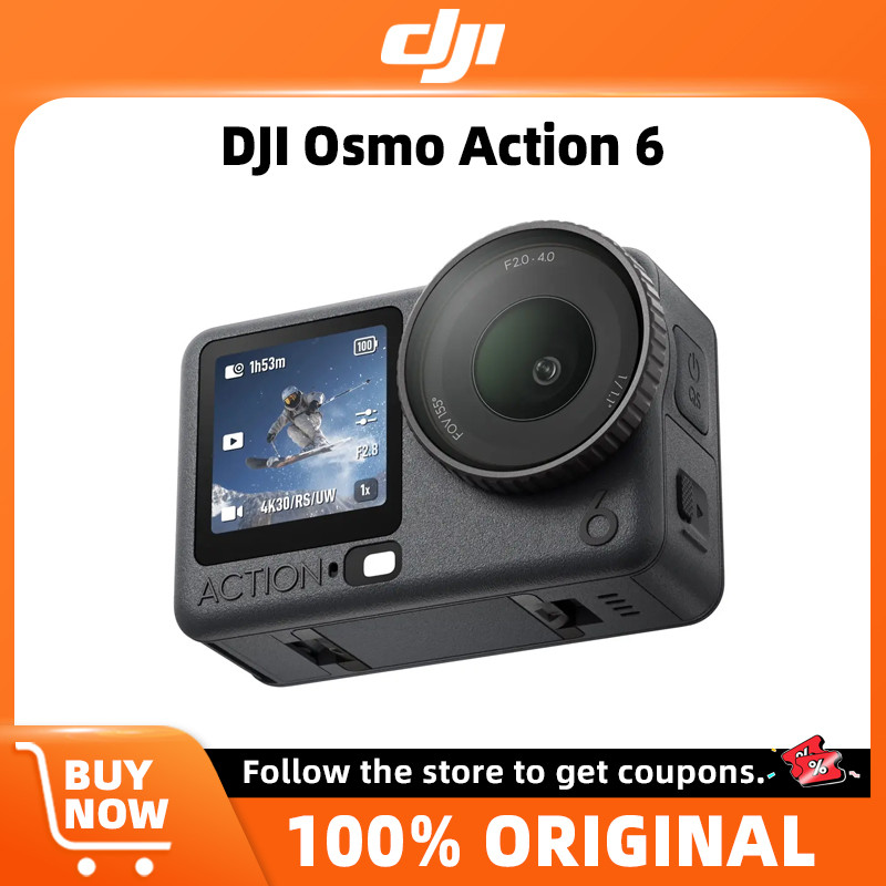 Jual DJI Osmo Action 6 Variable Aperture f/2.0-f/4.0 All-New 1/1.1-Inch ...