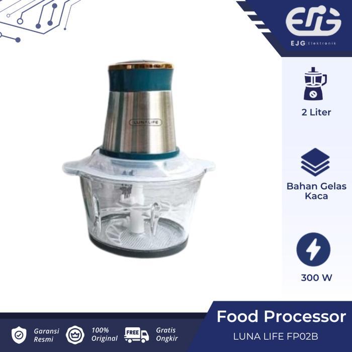 Jual Luna Life Chopper FP02B FP02 Kapasitas 2 Liter Food Processor ...