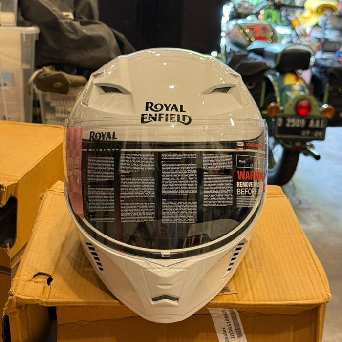 Jual Helm Modular Adroit Putih Kilap XL BESAR RRGHEA240967 - Royal ...