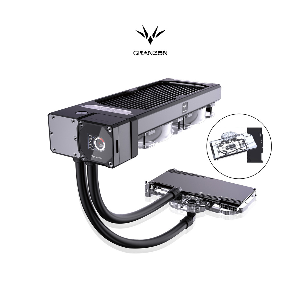 Jual Granzon Water Cooling Kit for RTX 3070/ 3080/ 3090 RX6900X AIO GPU ...